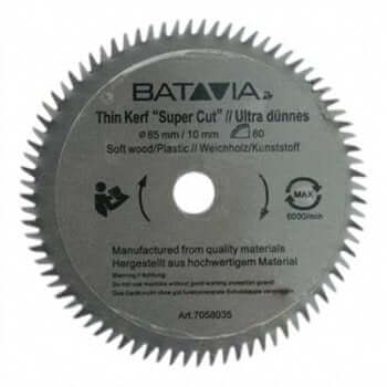 Buy Your Batavia HSS saw blade Ø 85 mm. 80 Teeth - 2 pieces - MAXX SAW ...